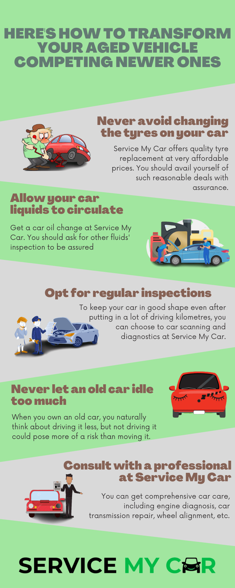 Here's How To Transform Your Aged Vehicle Competing Newer Ones ...